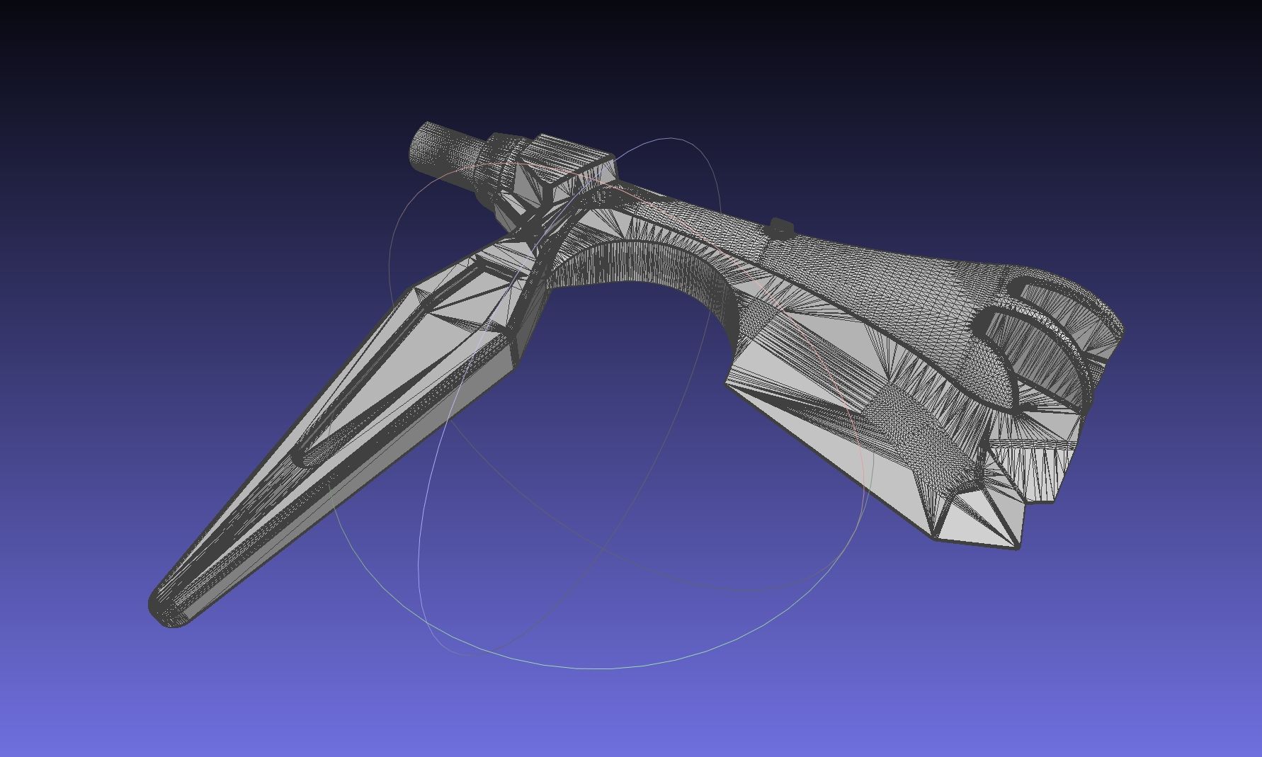 Sword Art Online Dark Repulser Sword Assembly | 3D models download ...