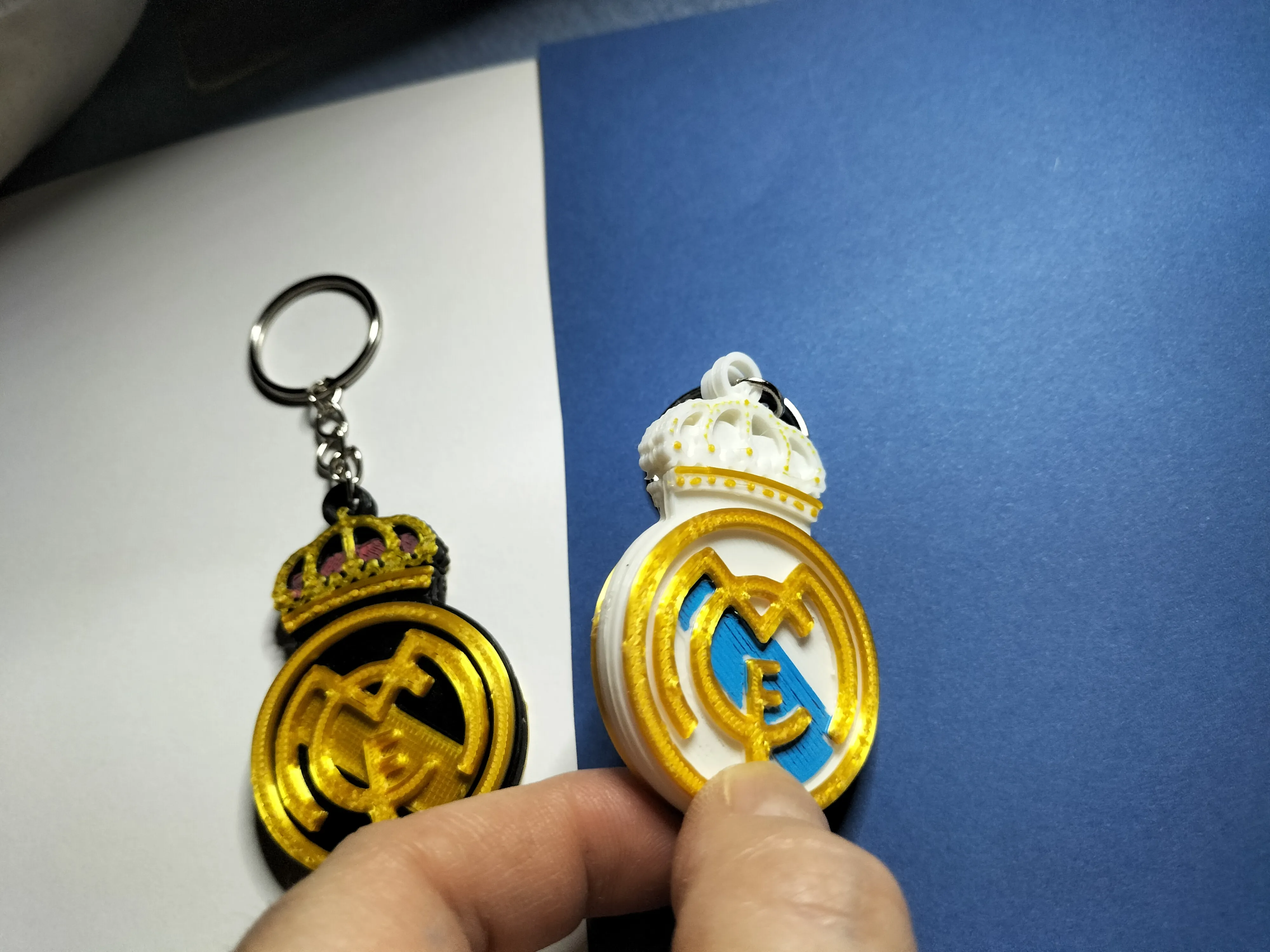 Free Tools & Spare Parts STL Download - Real Madrid keychain.by ...