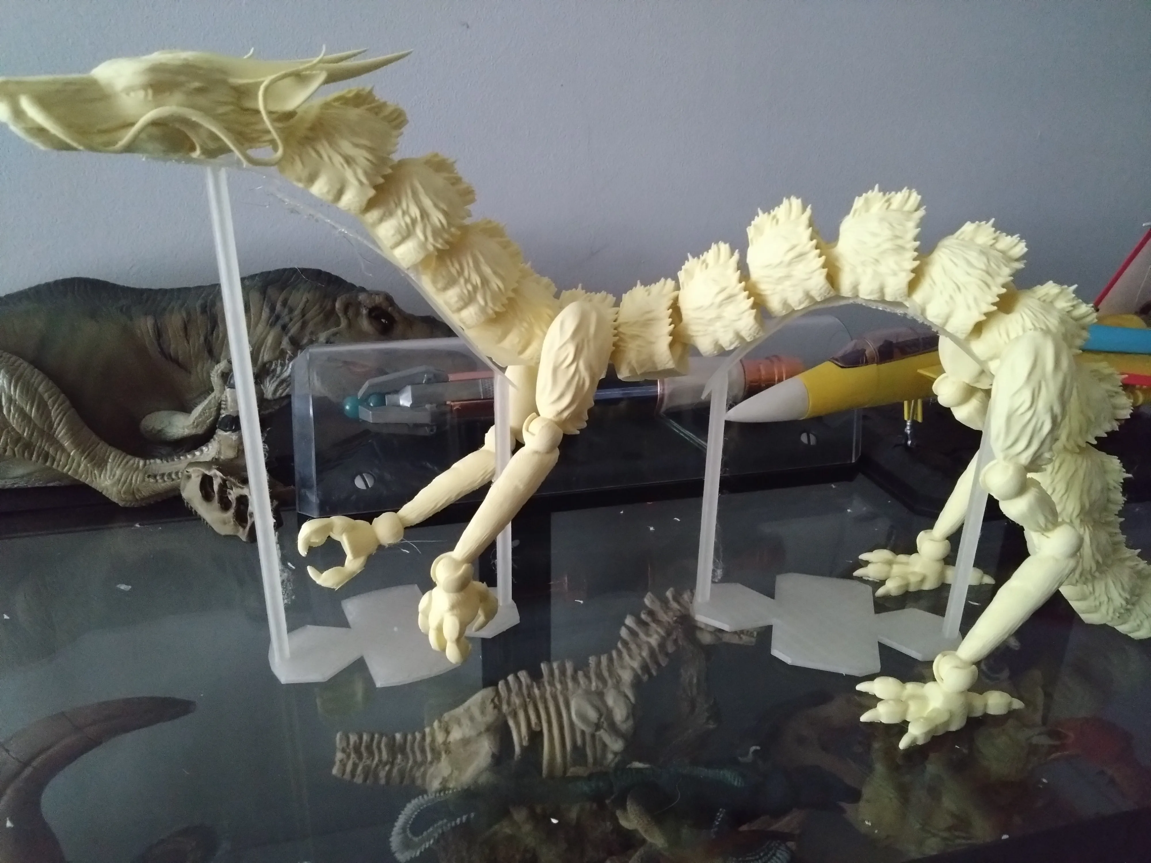 3D Printer Files | 3MF File | Stands for V2 Articulated Dragons ...