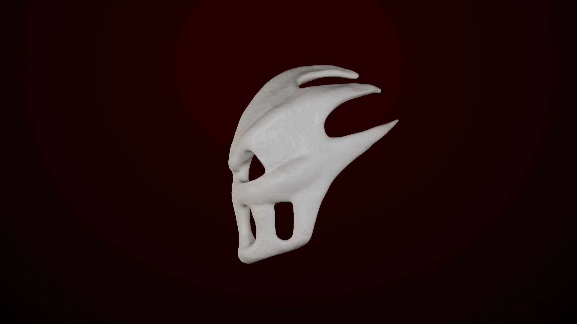 Terror Mask from Splatterhouse 3 | 3D models download | Creality Cloud