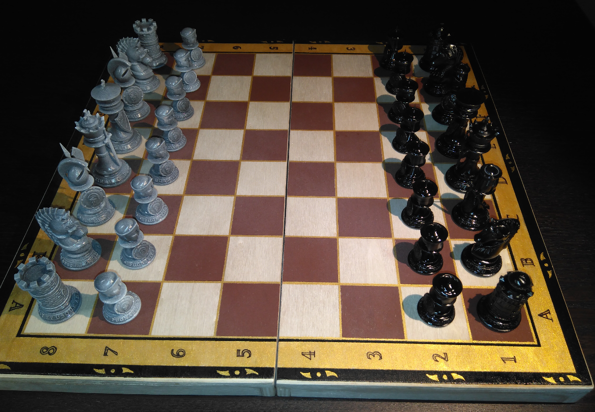 Chess, Arab and Roman Chess Pieces | 3D models download | Creality Cloud