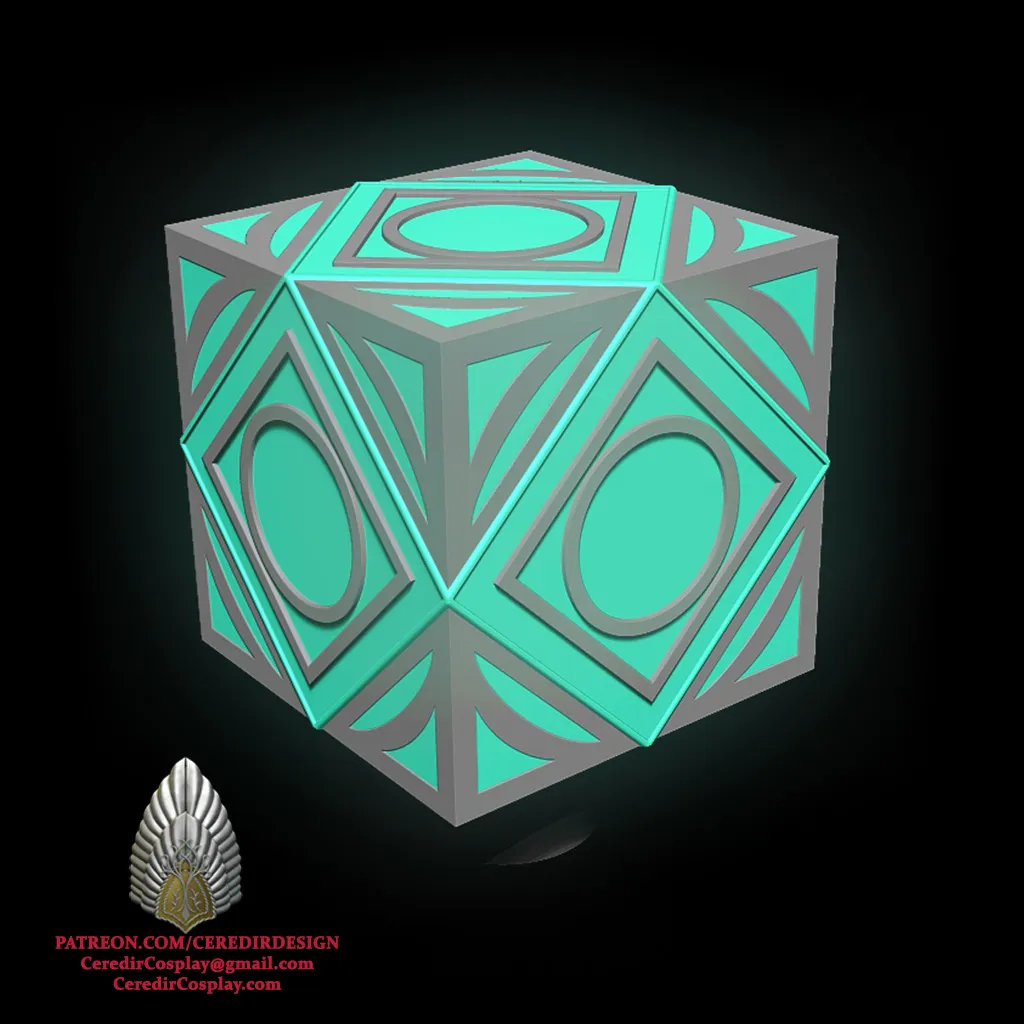 Cosplay STL Download - Star Wars Jedi Holocron 3D DIGITAL DOWNLOADby ...