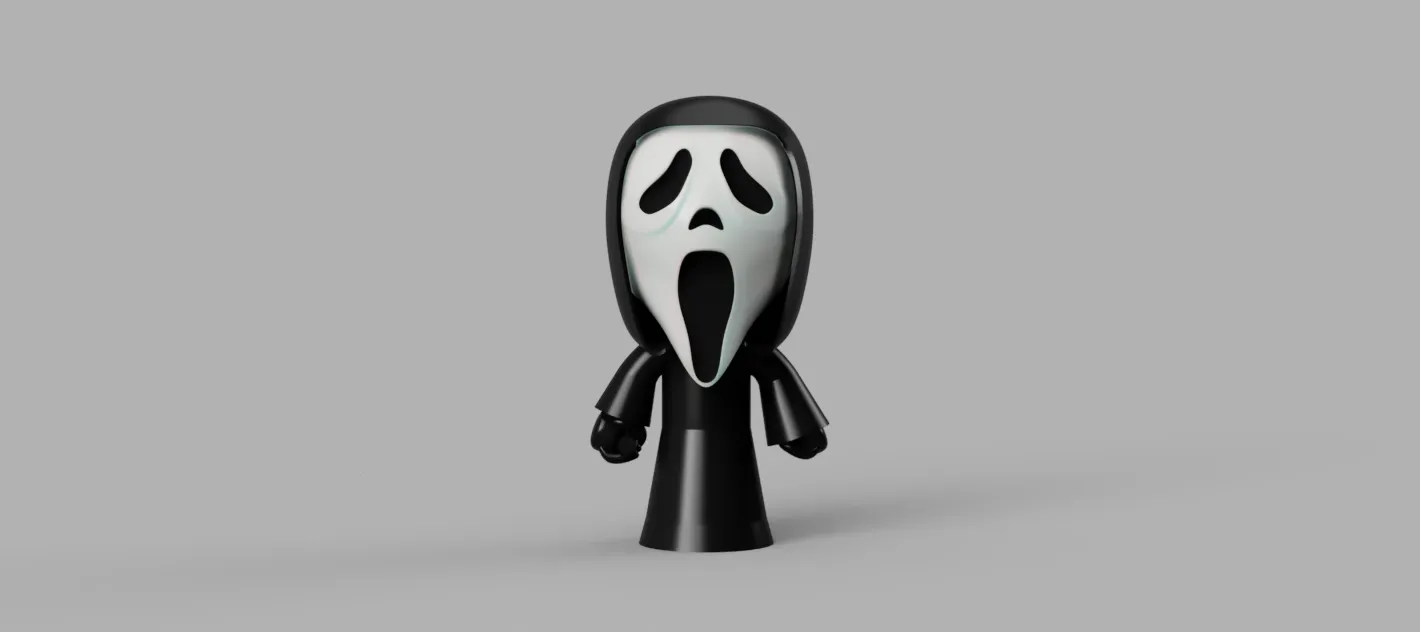 Characters & Creatures STL Download - Scream Mini Ghostface (Billy ...