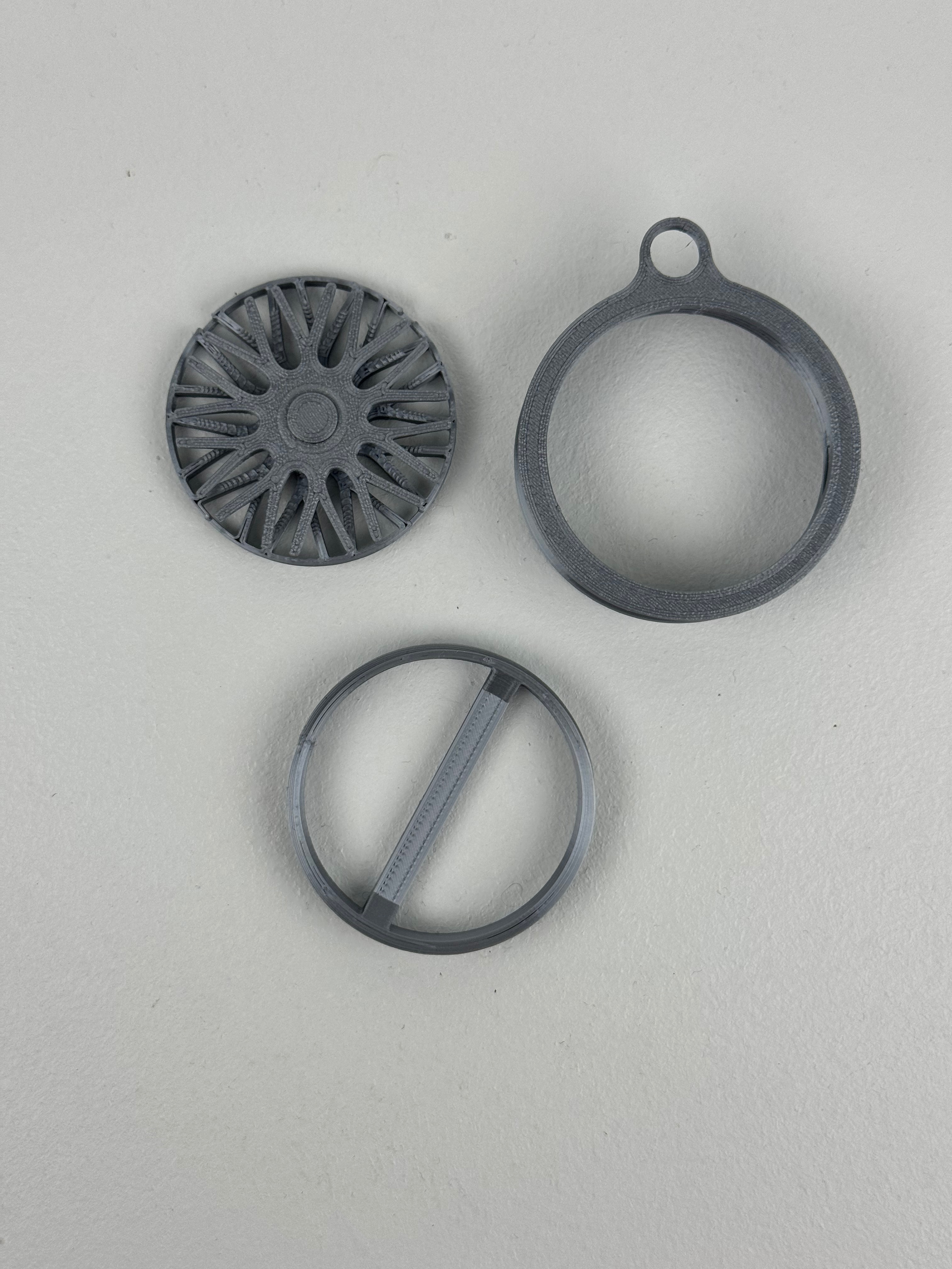Spinning Rim Keychain | 3D models download | Creality Cloud