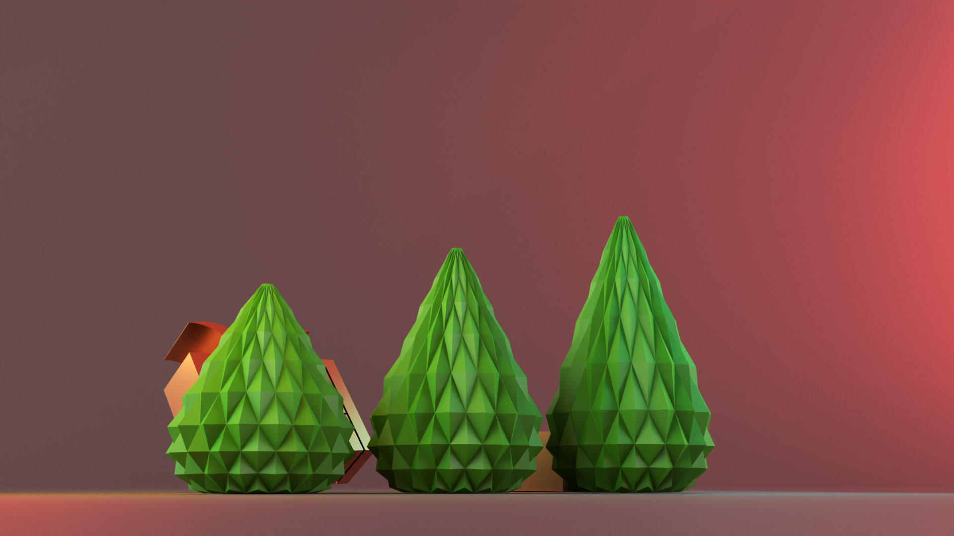 Parametric Christmas Tree set | 3D models download | Creality Cloud