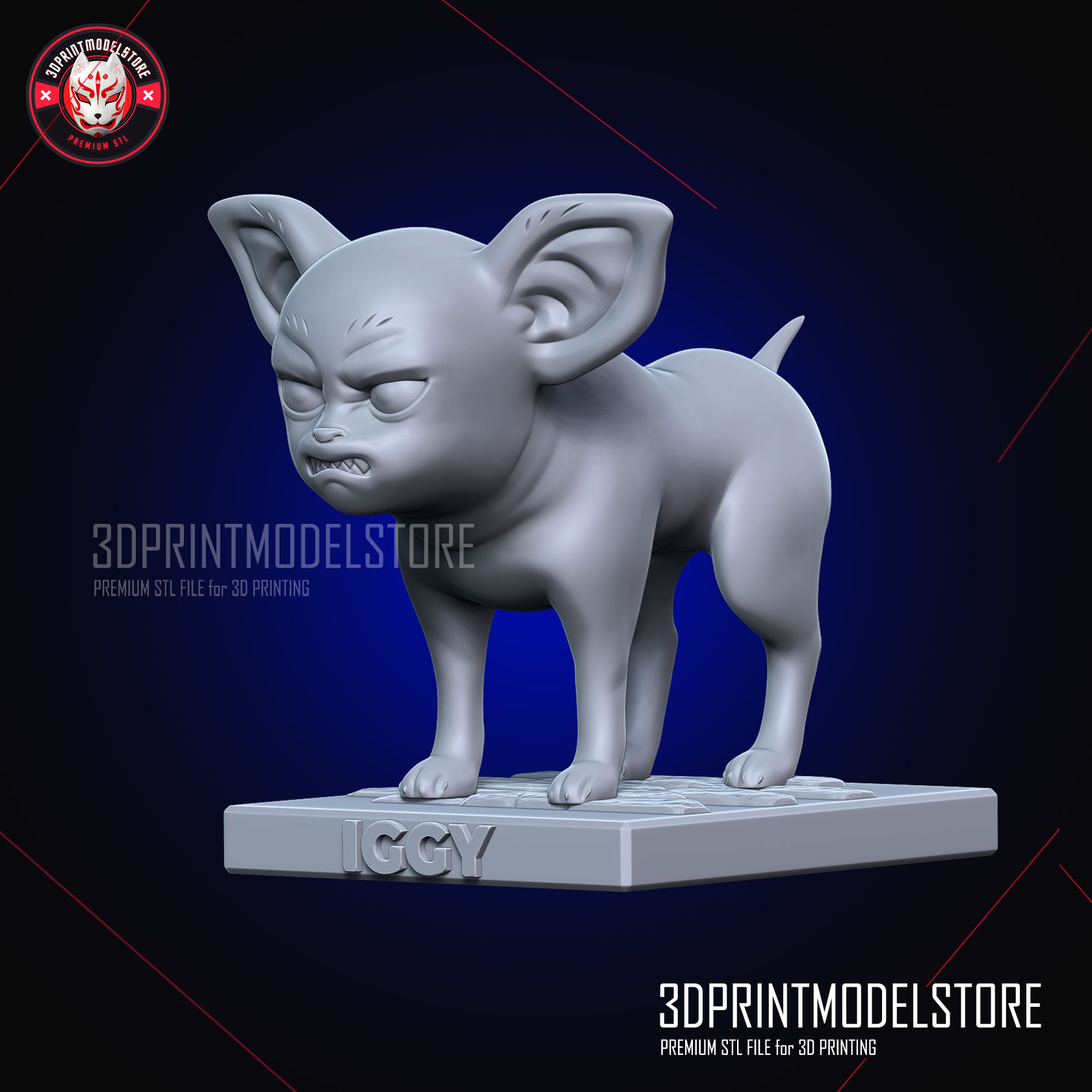 Iggy Jojo Bizarre Adventure | 3D models download | Creality Cloud