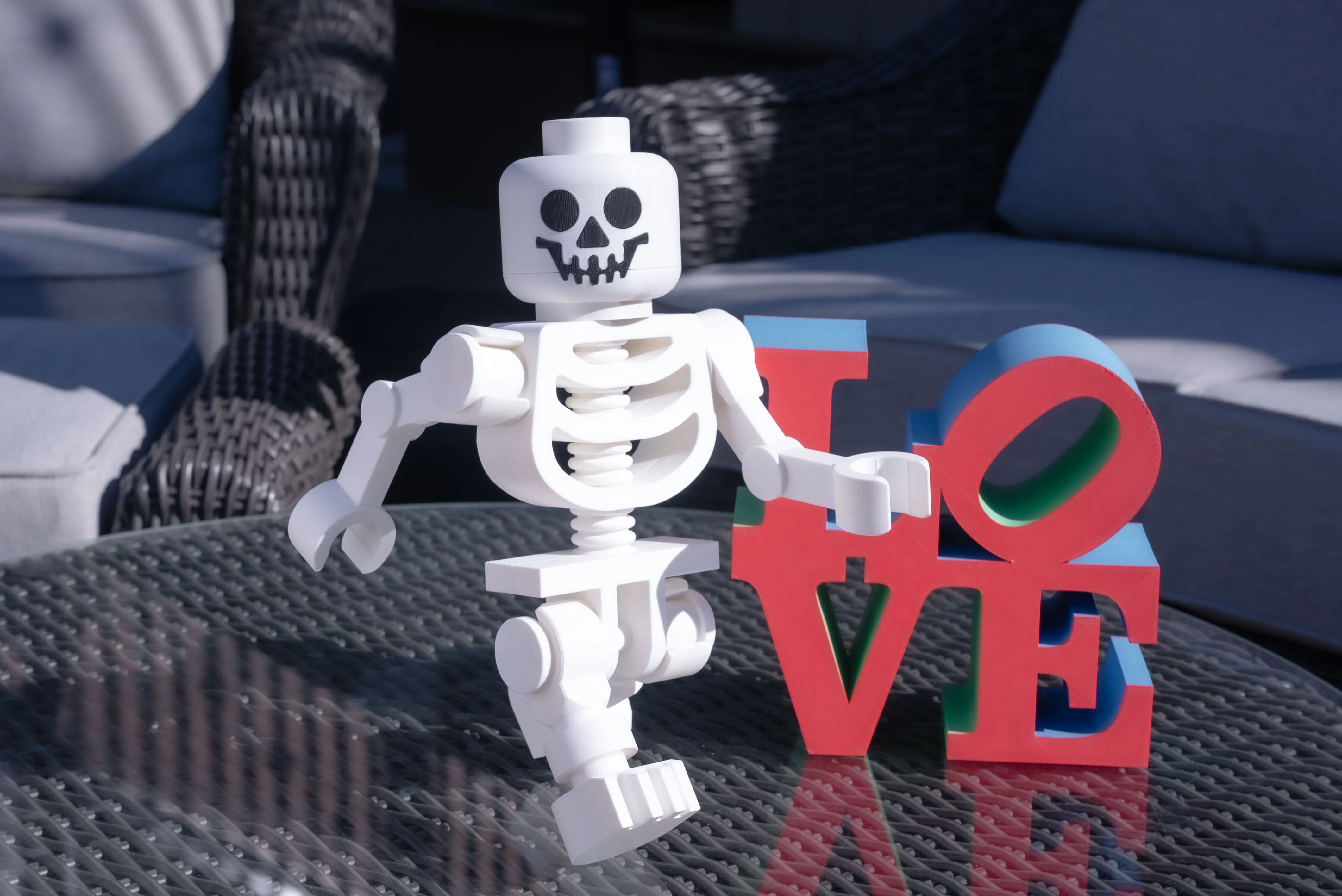 3D Printer Files | 3MF File | 💀 Skeleton Giant Minifigure (16 ...