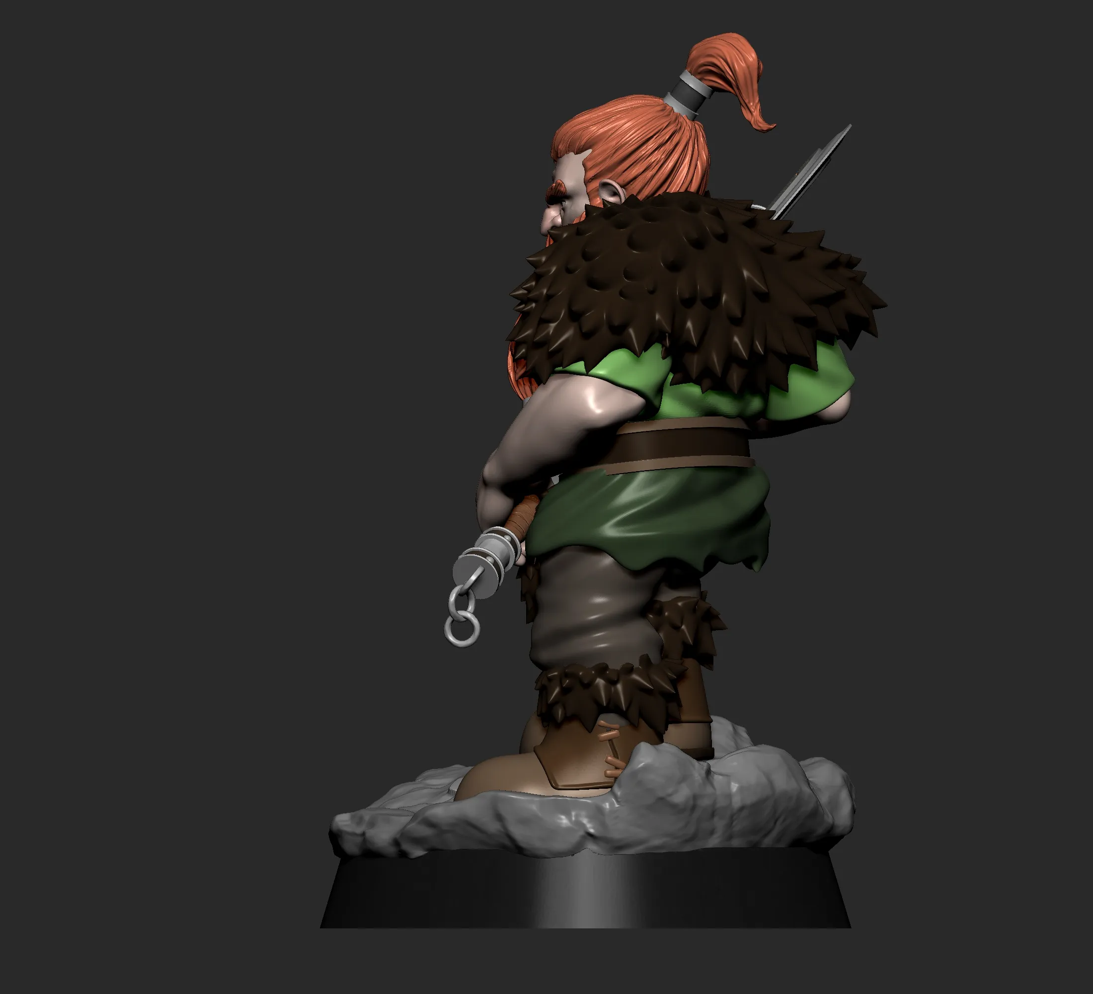 Dwarf RPG Miniature | 3D models download | Creality Cloud