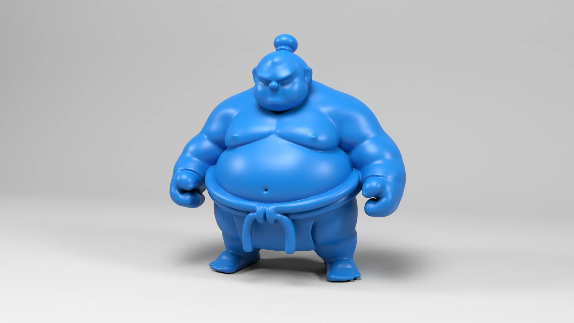 Characters & Creatures STL Download - Sumo wrestlerby 3D Everything