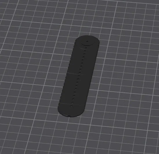 3D Printer Files | 3MF File | Safe Tactile Compass & Ruler (Braille ...