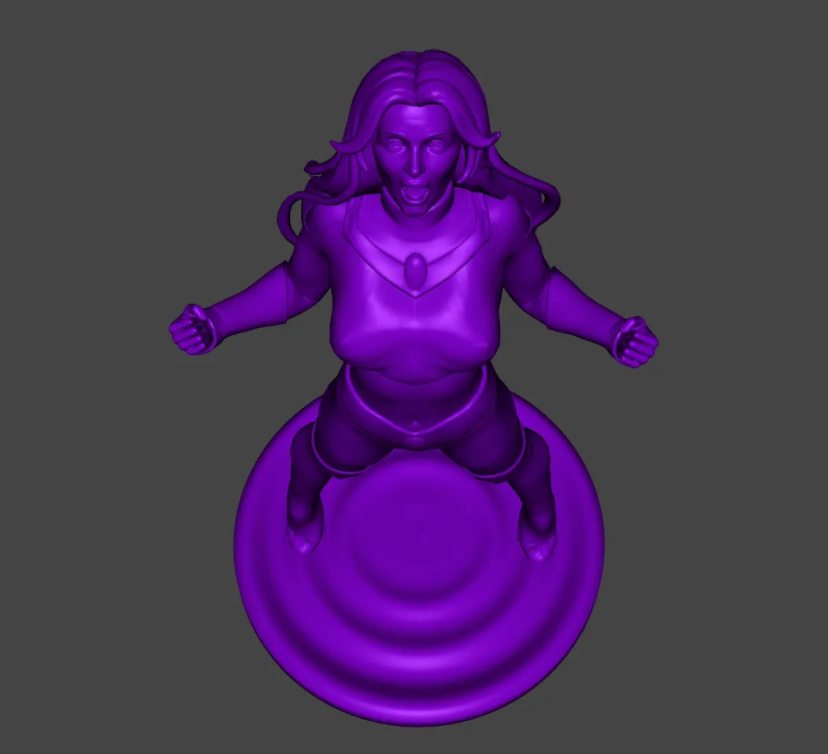 Characters & Creatures STL Download - Starfire Teen Titansby Edna Lab