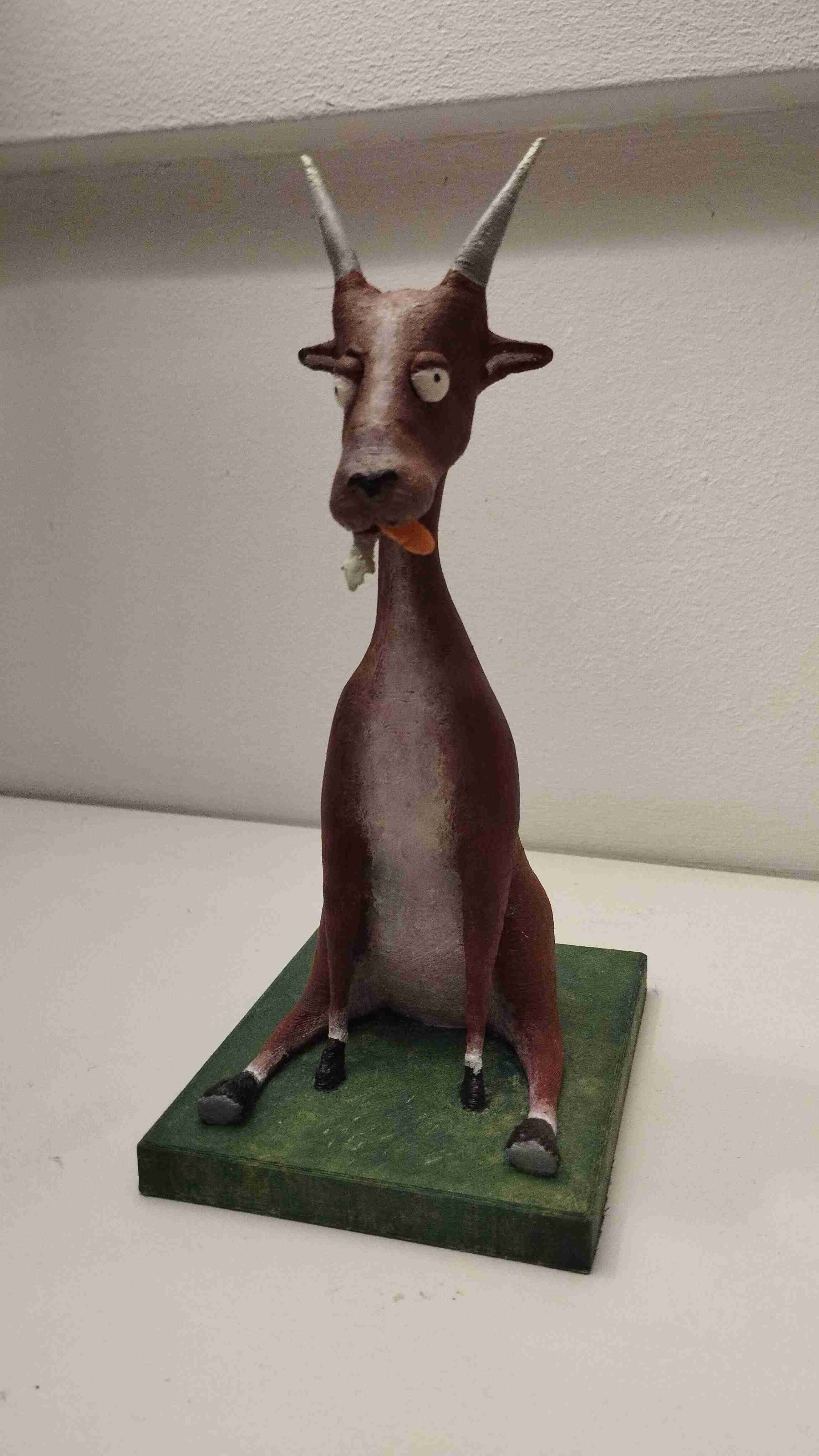 CRAZY GOAT CARTOON. ARTICULATE | 3D models download | Creality Cloud