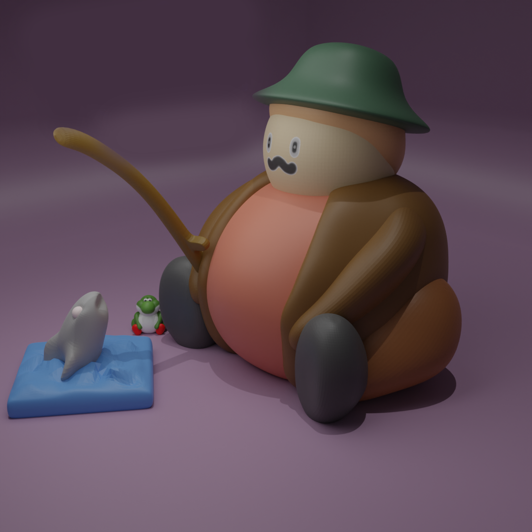 Fisher Chonk - MEME - CREALITY CLOUD EXCLUSIVE | 3D models download ...
