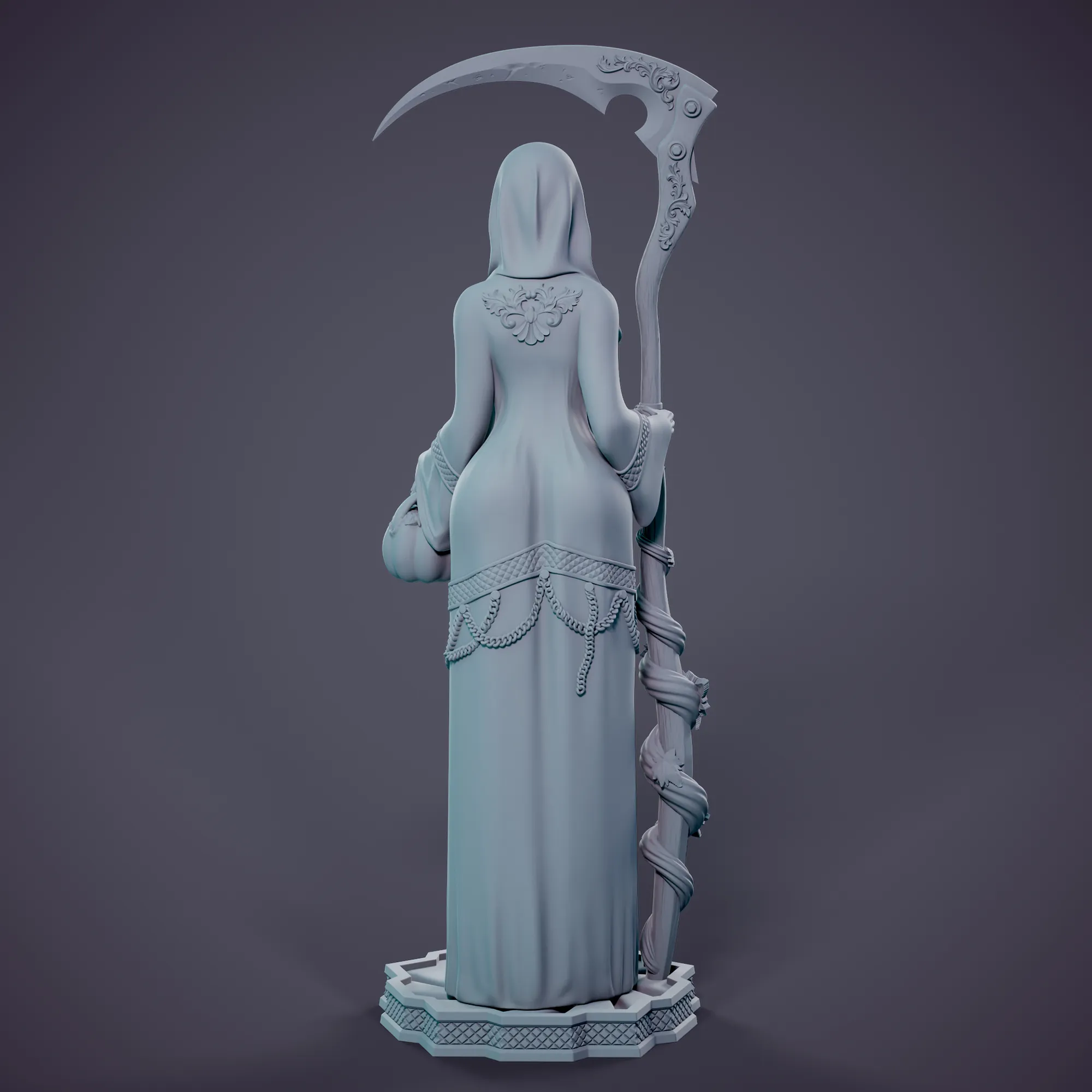 Characters & Creatures STL Download - Halloween reaper / Bby Chagarin