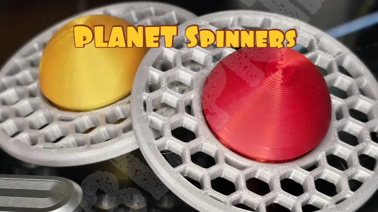 3D Printer Files | 3MF File | Planet Spinners Fidget Toys | Creality Cloud