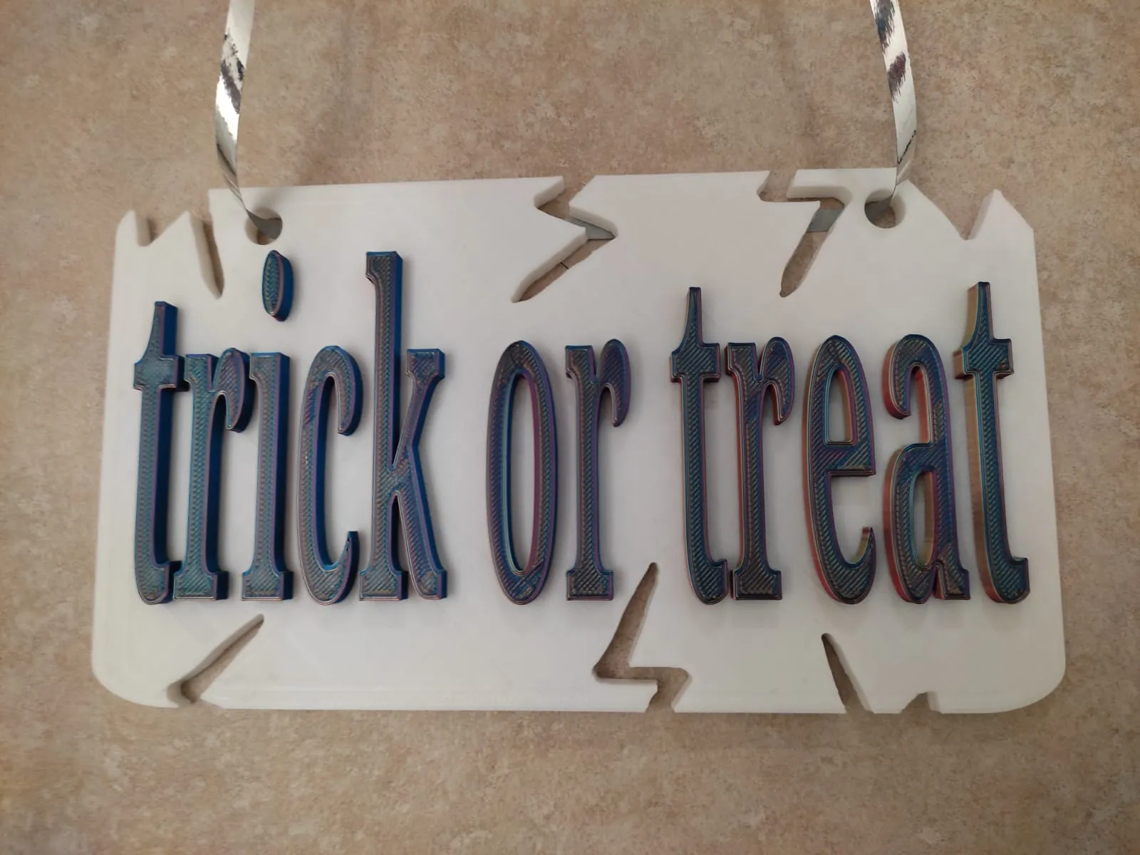 Other STL Descarga - trick or treat sign - Impossible
