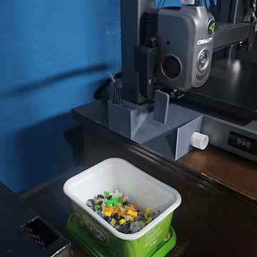 I remixed an amazing waste bin for the Creality Hi by @Ricc. His bin is an amazing solution and ...