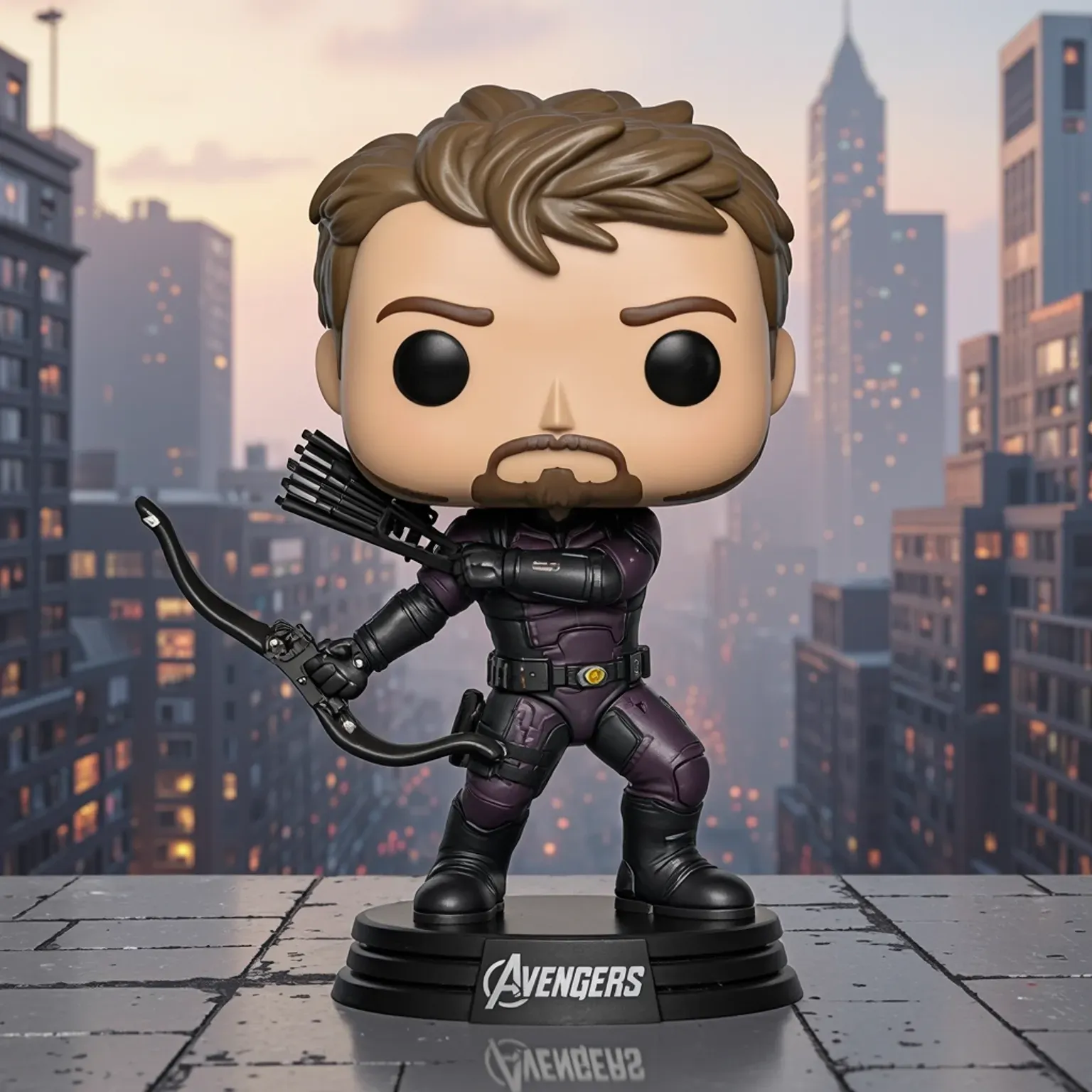 3D Printer Files | 3MF File | Hawkeye Funko Pop | Creality Cloud
