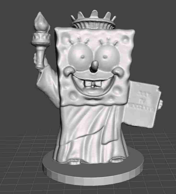 sponge bob statue | 3D models download | Creality Cloud