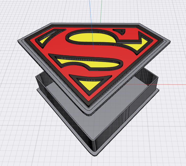 Superman Box | 3D models download | Creality Cloud