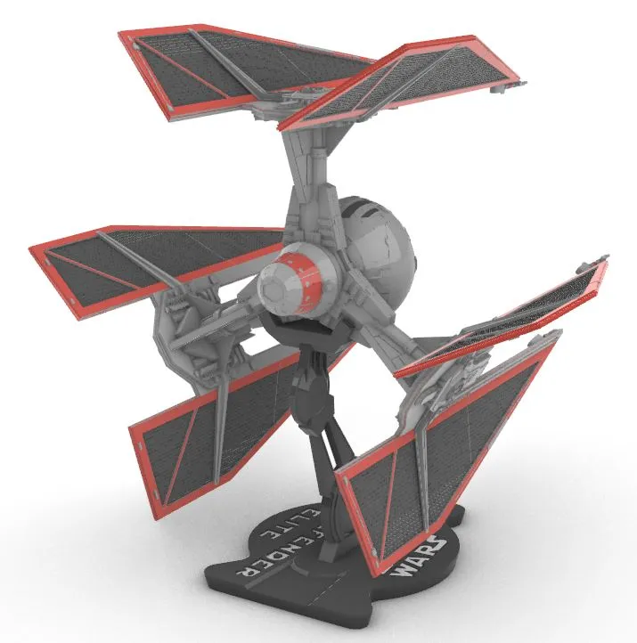 Characters & Creatures STL Download - STAR WARS TIE Defender Eliteby D ...