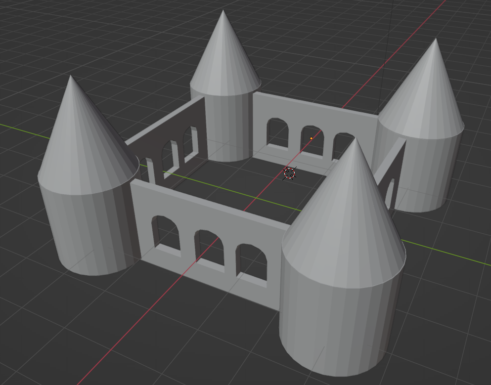 small castle | 3D models download | Creality Cloud