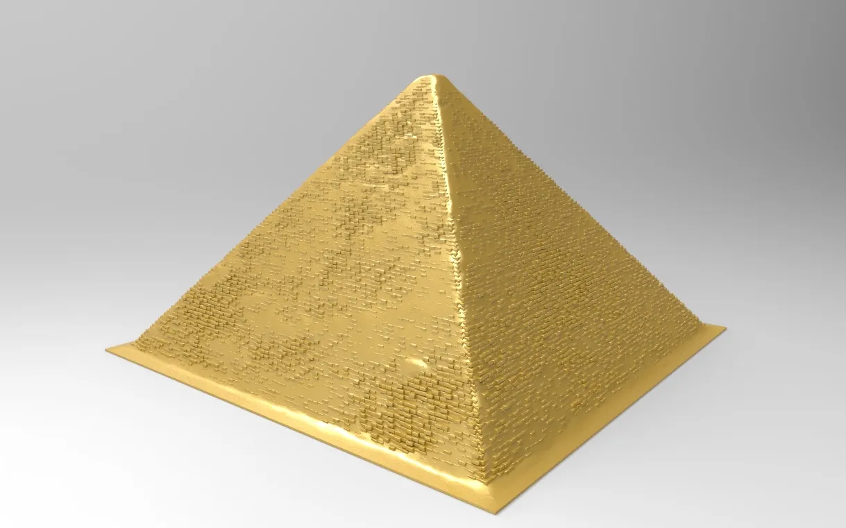 Props & Terrain STL Download - THE GREAT PYRAMID -KHEOPS (KHUFU) PYRAMIDby ARROW-STUDIO