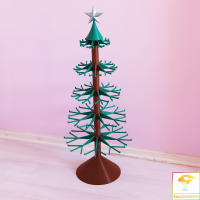 Time for christmas decorations! This is a modular christmas tree design ...