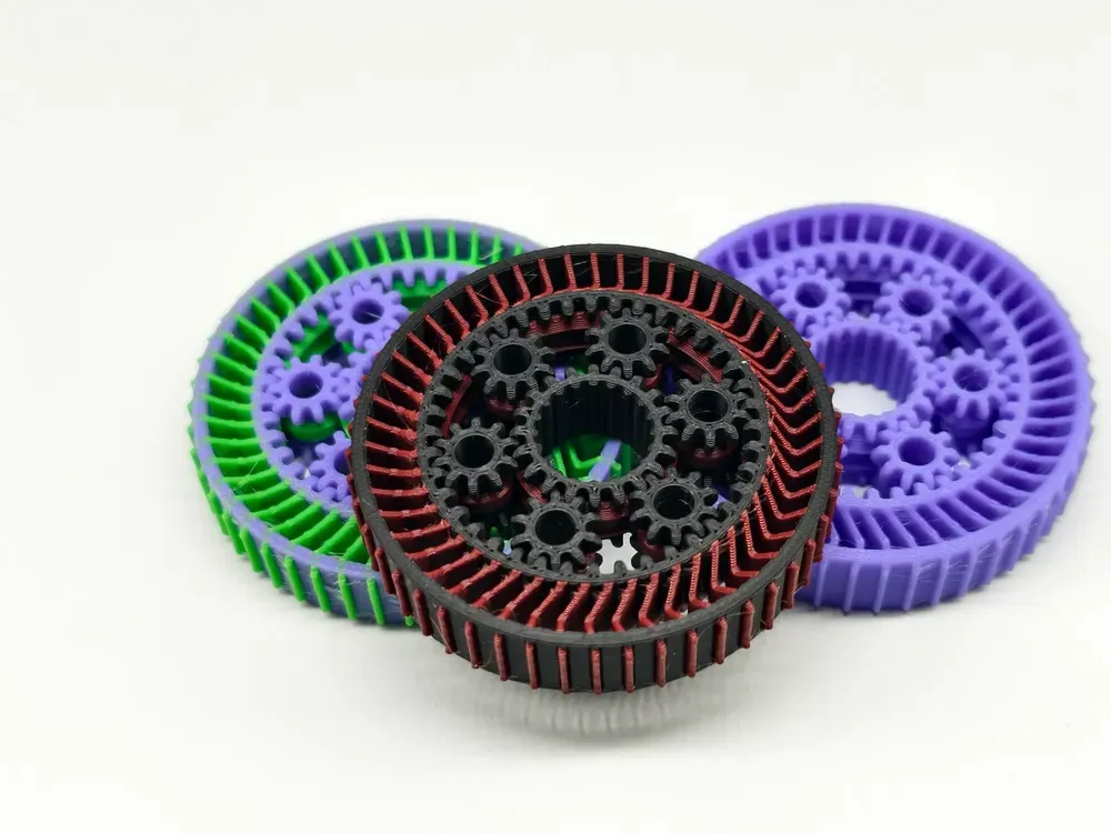 Construction Toys STL Descarga - Engranaje planetario Fidget - MirandaK1C