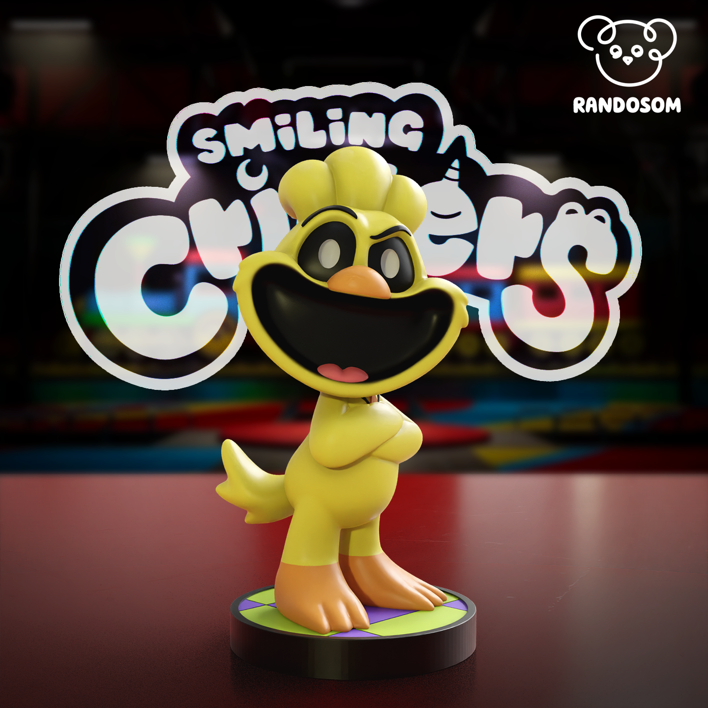 Kickinchicken - Smiling Critters | 3D models download | Creality Cloud