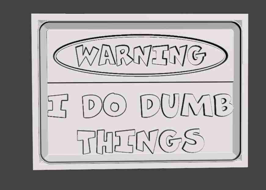 DUMB THINGS | 3D models download | Creality Cloud