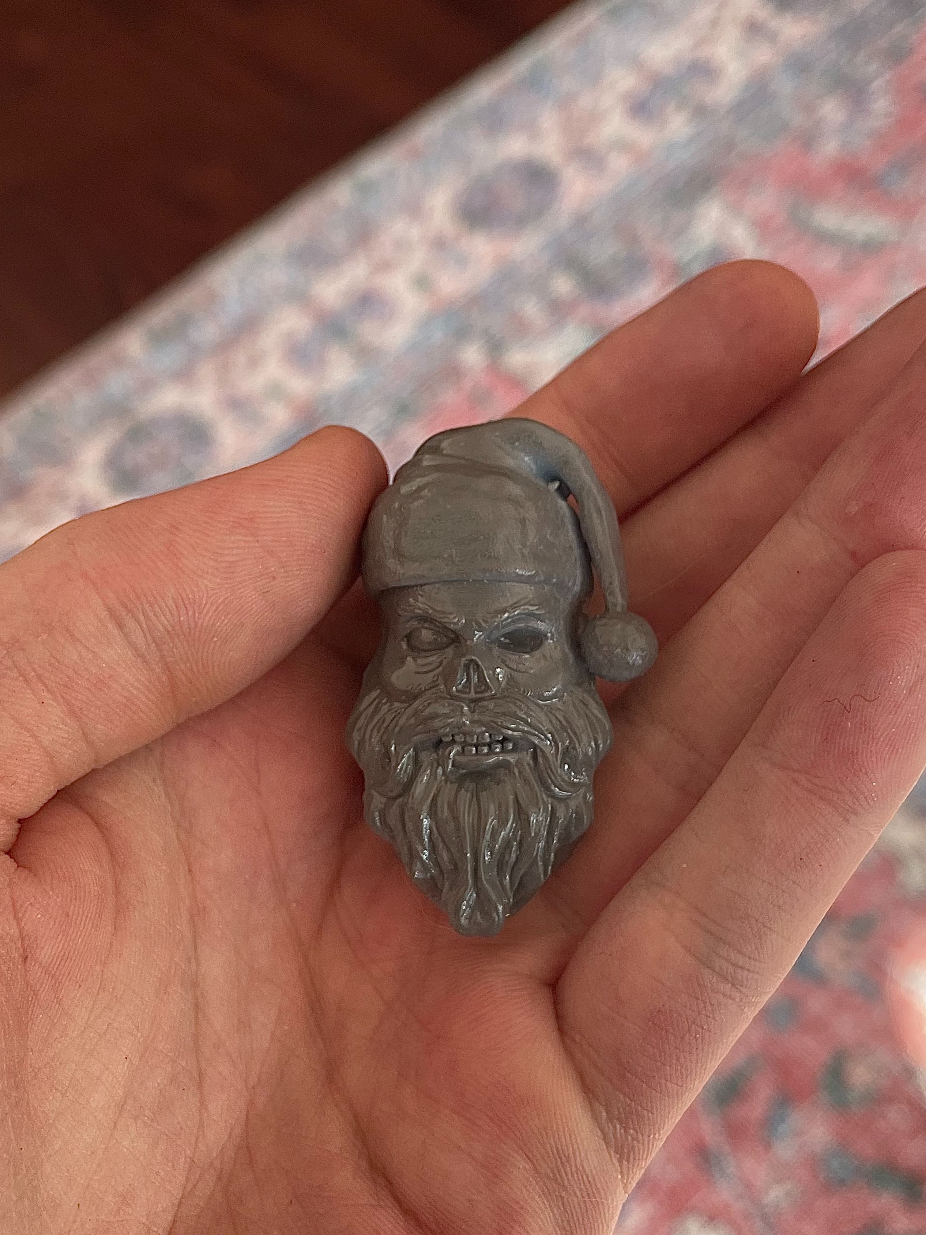 Zombie Santa In total, it took 1 hours to print. Printed with 8k resin ...