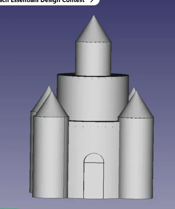 3D Printer Files | 3MF File | Sand castle form | Creality Cloud