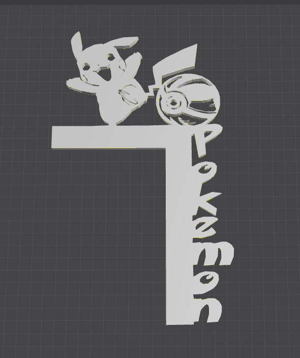 Pikachu Pokemon Door frame | 3D models download | Creality Cloud