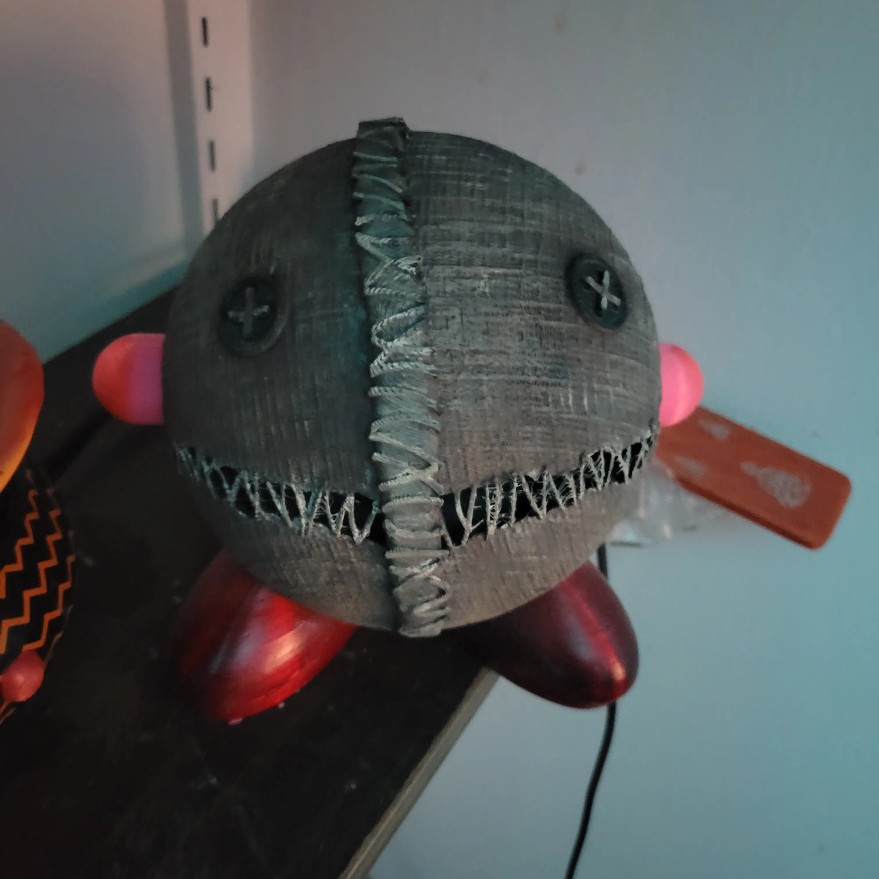 Other STL Download - Trick r' Treat Sam mask with Echo Dot Kirby ...