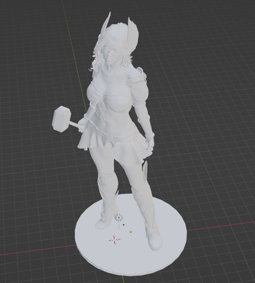 VIKING QUEEN | 3D models download | Creality Cloud