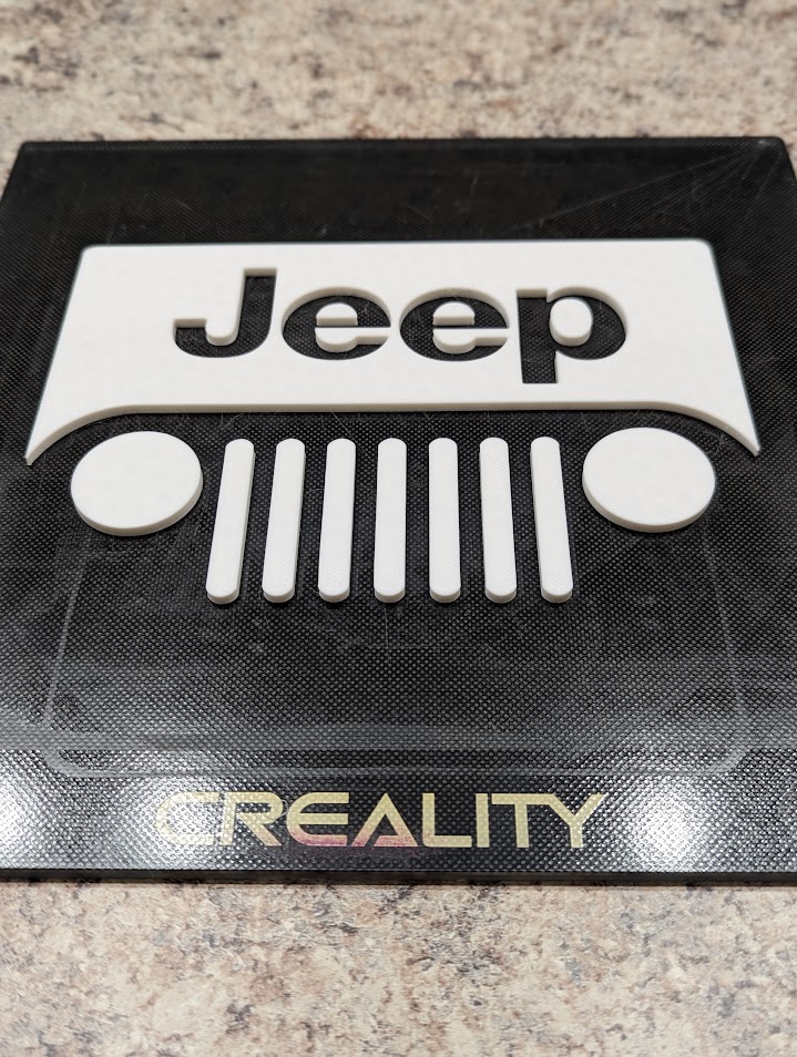 Jeep Sign / Plaque | 3D models download | Creality Cloud