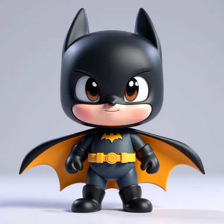 Free Characters & Creatures STL Download - Cute Batmanby PRINTITO ...