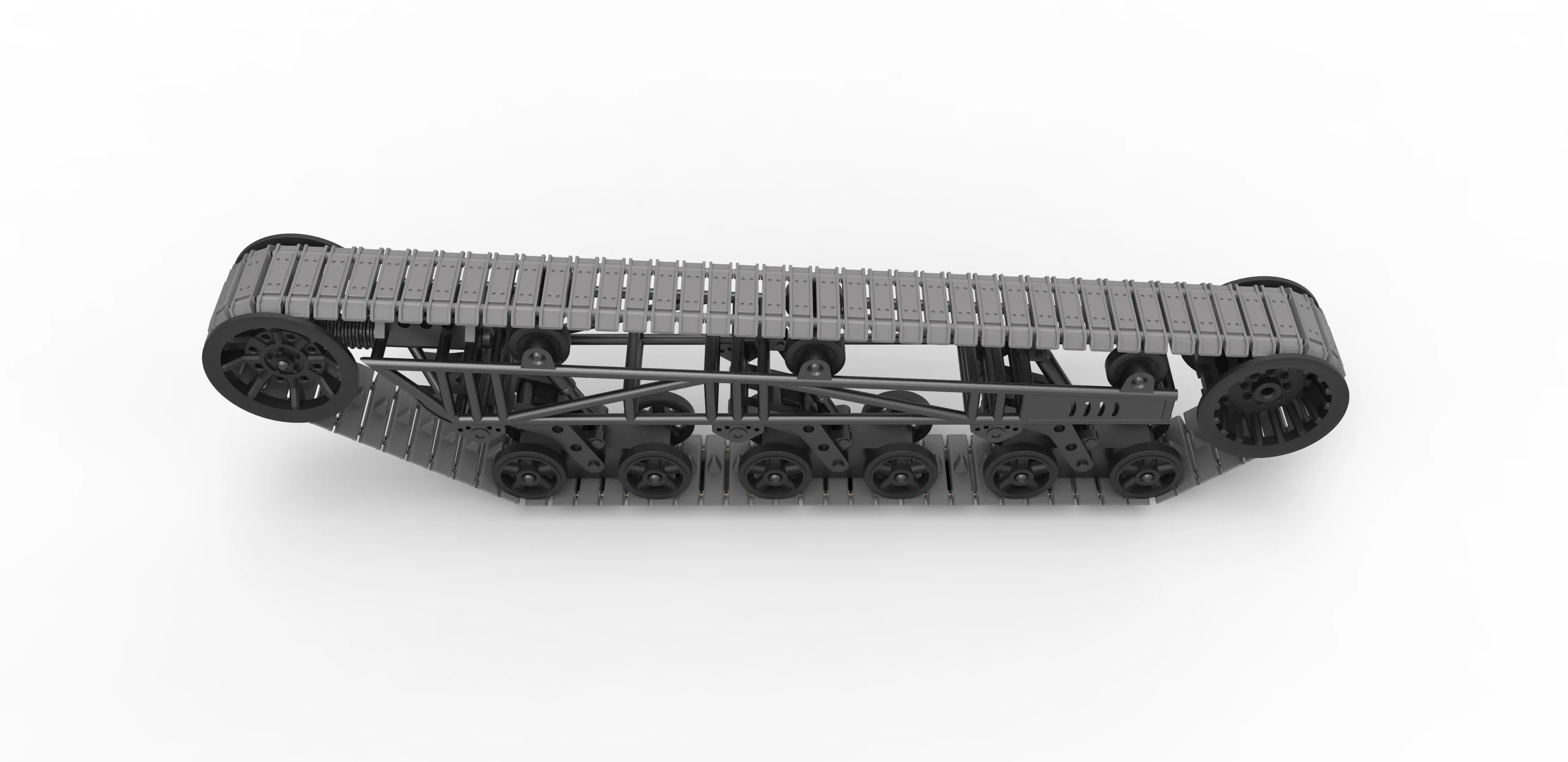 Vehicles & Machinery STL Download - Track chassis Scale 1:25by 3DTechDesign