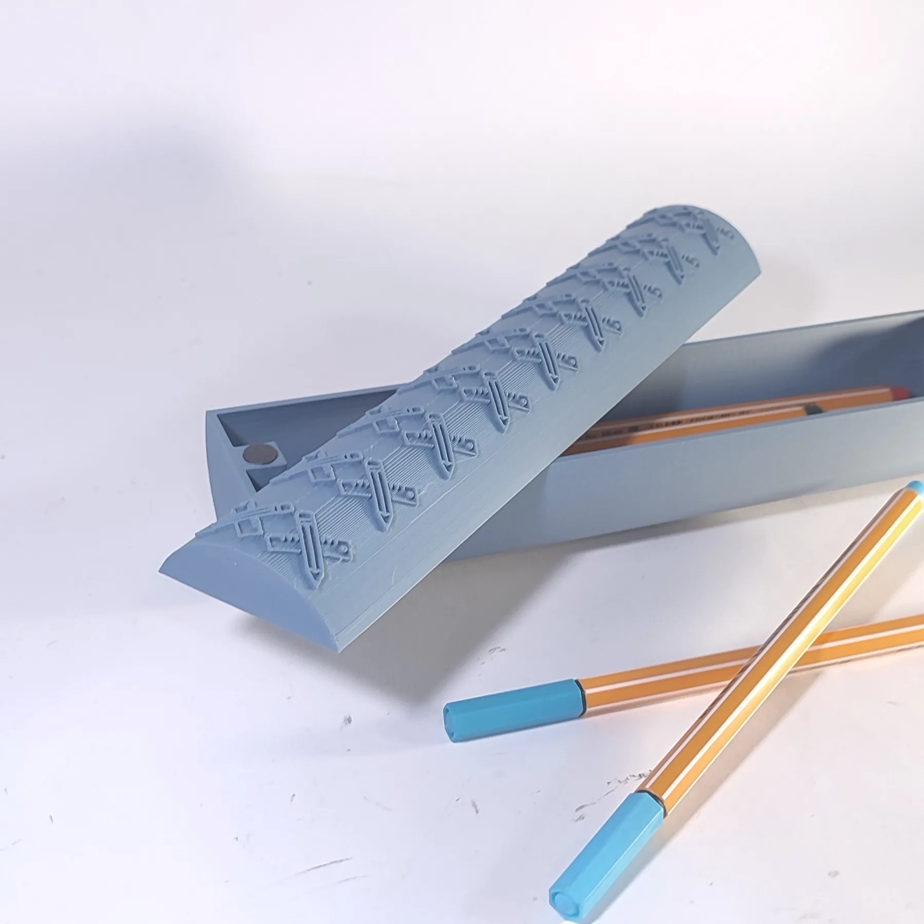 3D Printer Files | 3MF File | Elegant crayon case | Creality Cloud