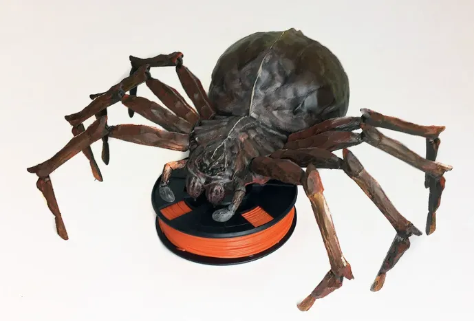 3D Printer Files | 3MF File | Halloween Spider | Creality Cloud