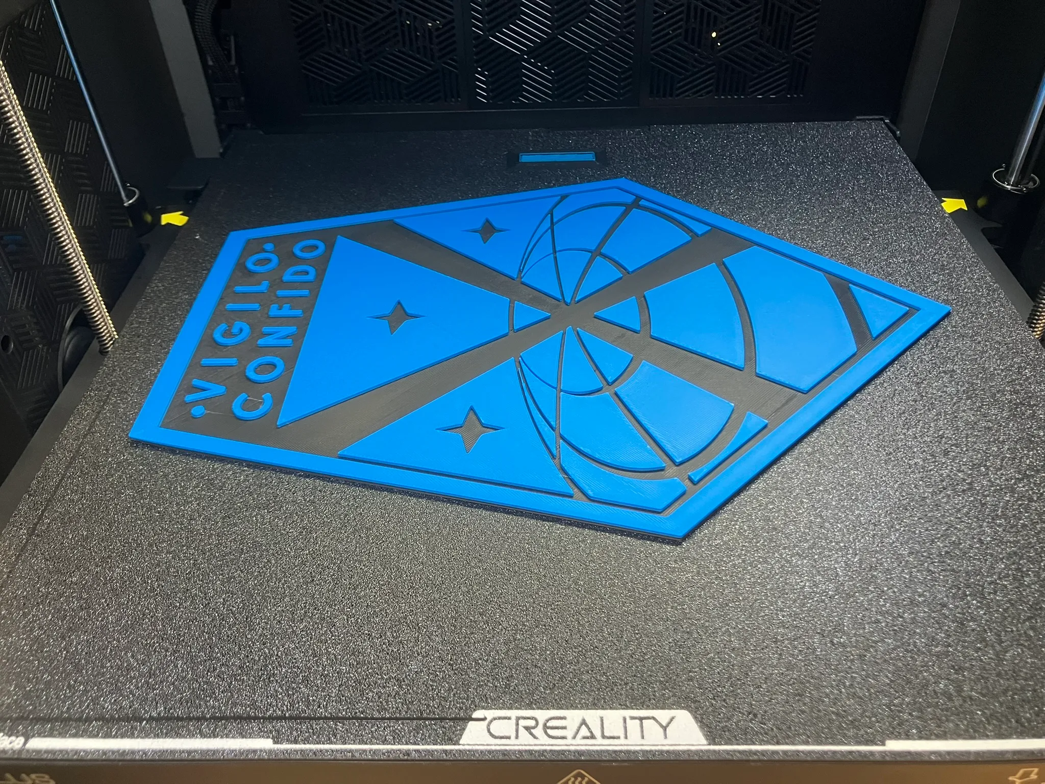 3D Printer Files | 3MF File | XCOM Badge Placard XL | Creality Cloud