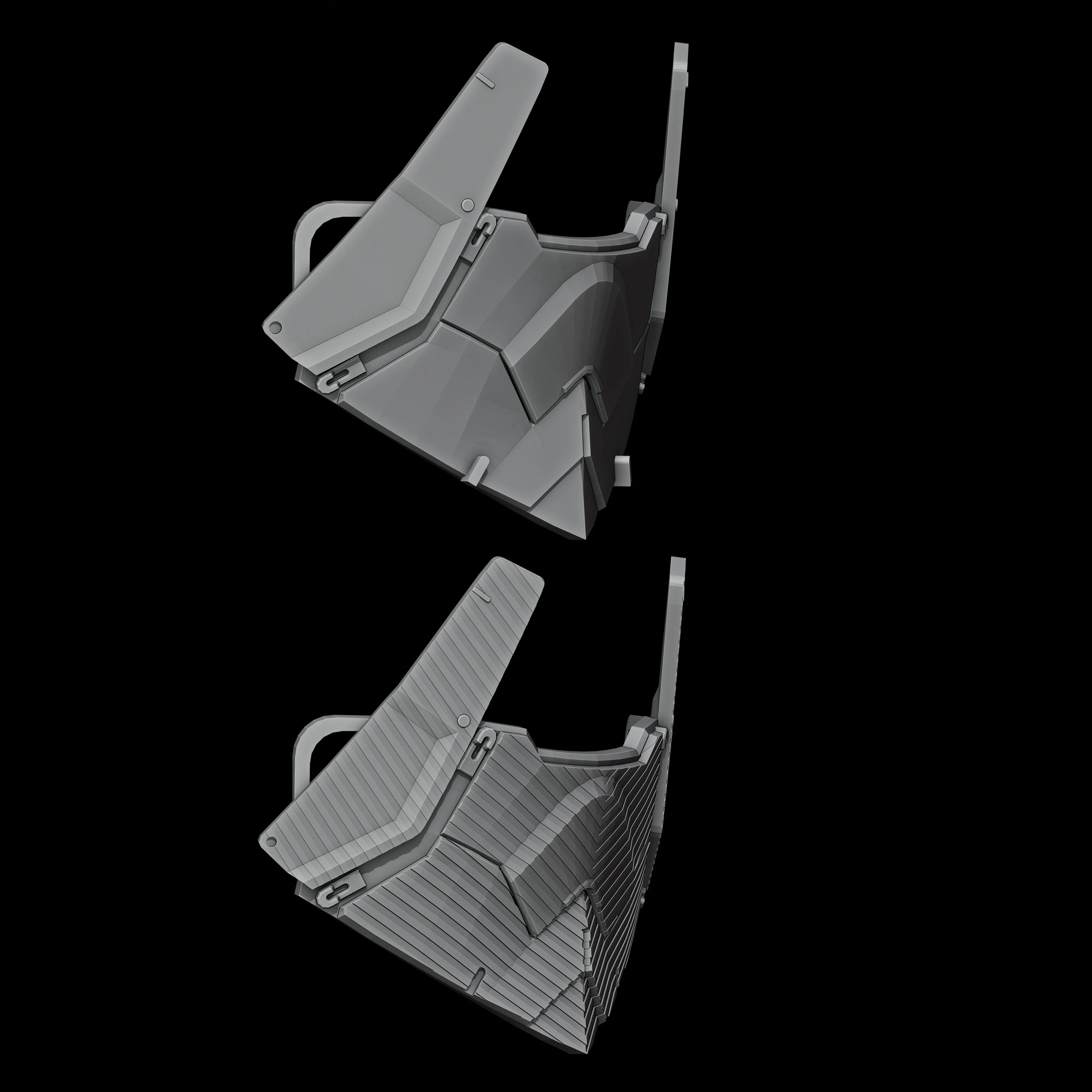 Cosplay STL Download - Endministrator - Mask - Arknights Enfield ...