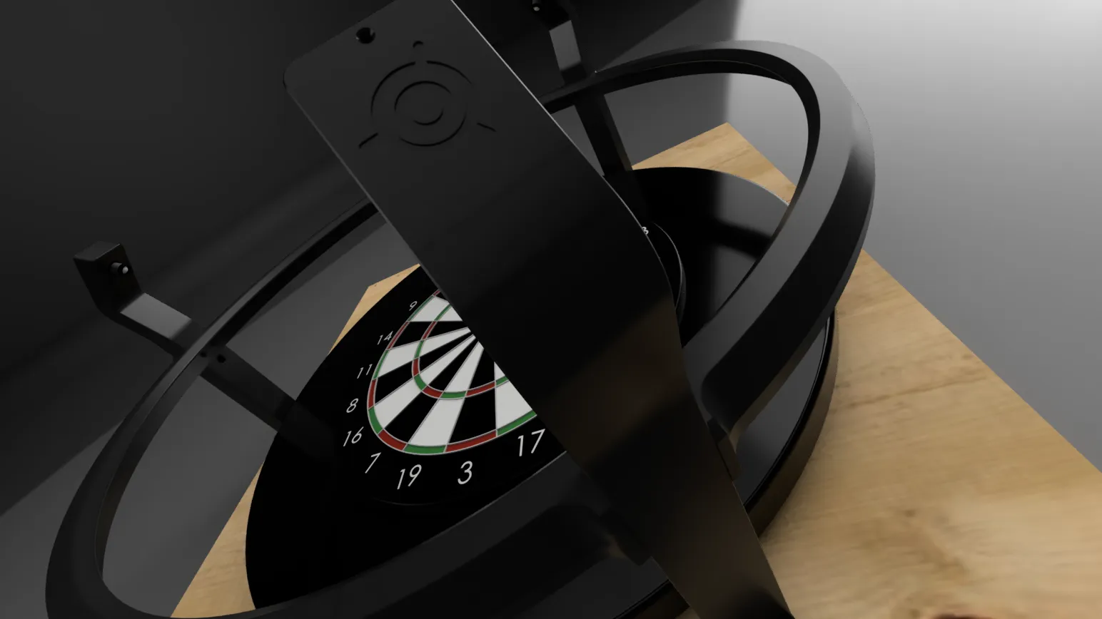 3D Printer Files | 3MF File | Darts Camera and LED Ring mount by ...