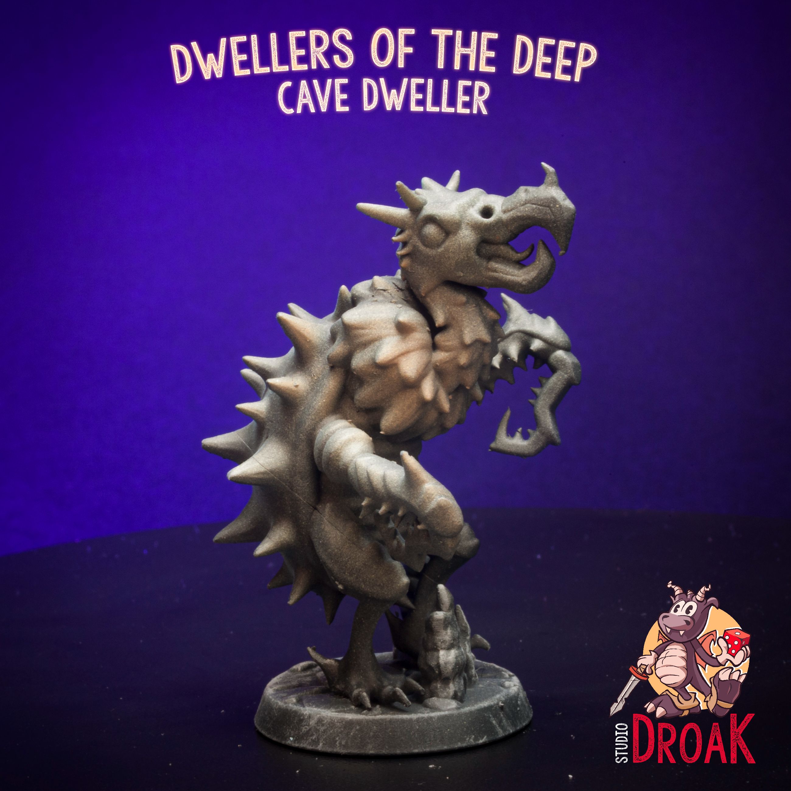 Cave Dweller - Dwellers of the Deep | 3D models download | Creality Cloud