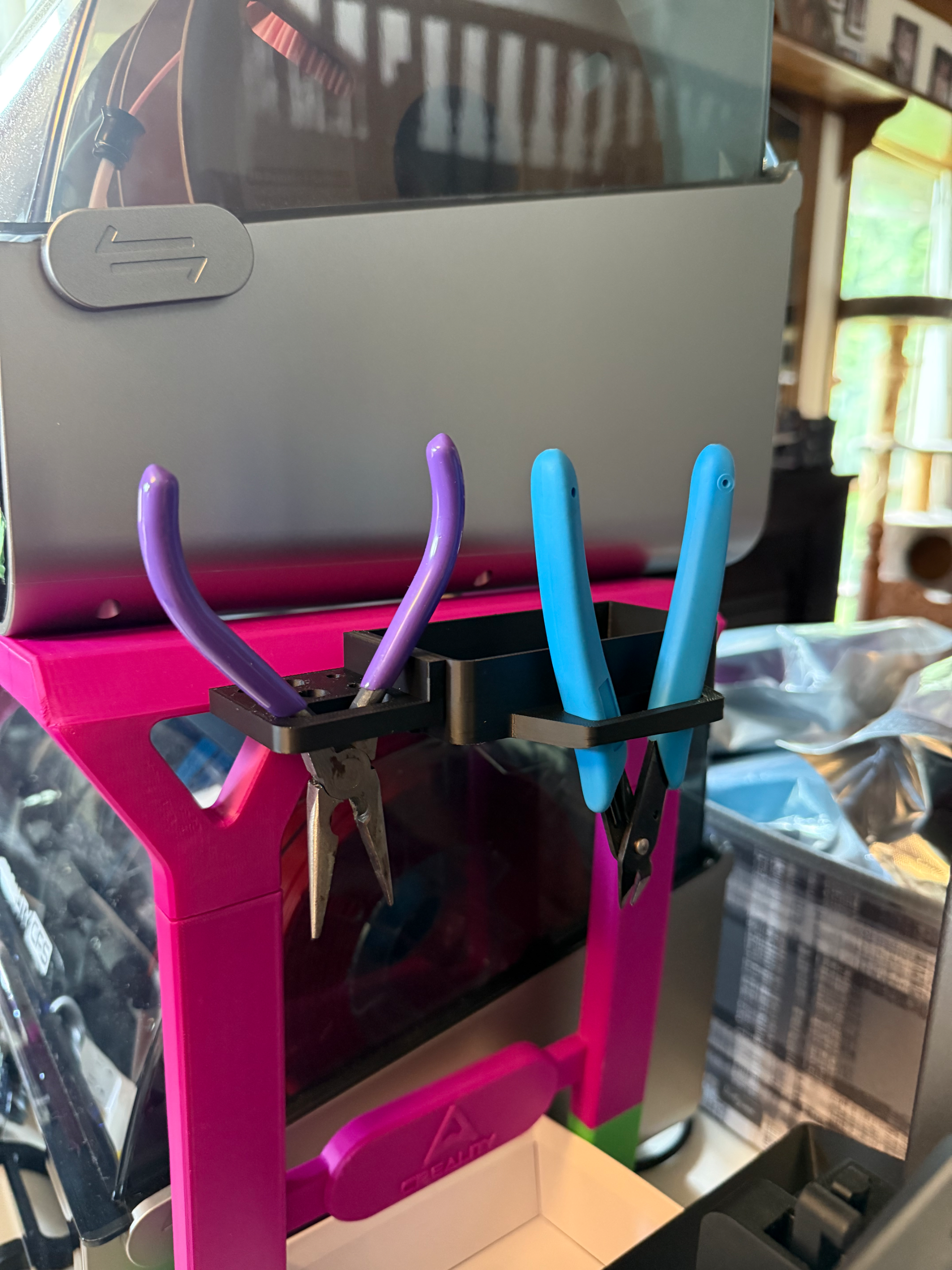 The tray fit perfectly into the CFS stand, and the side tool holder ...