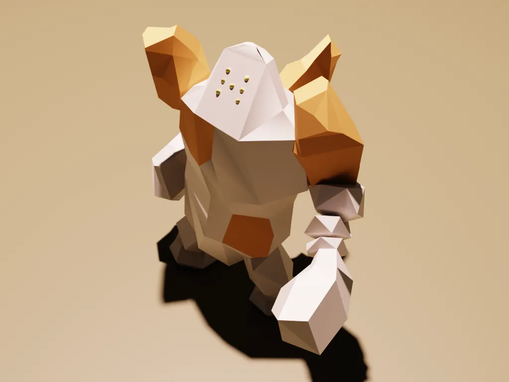 Regirock pokemon character | 3D模型下载 | 创想云