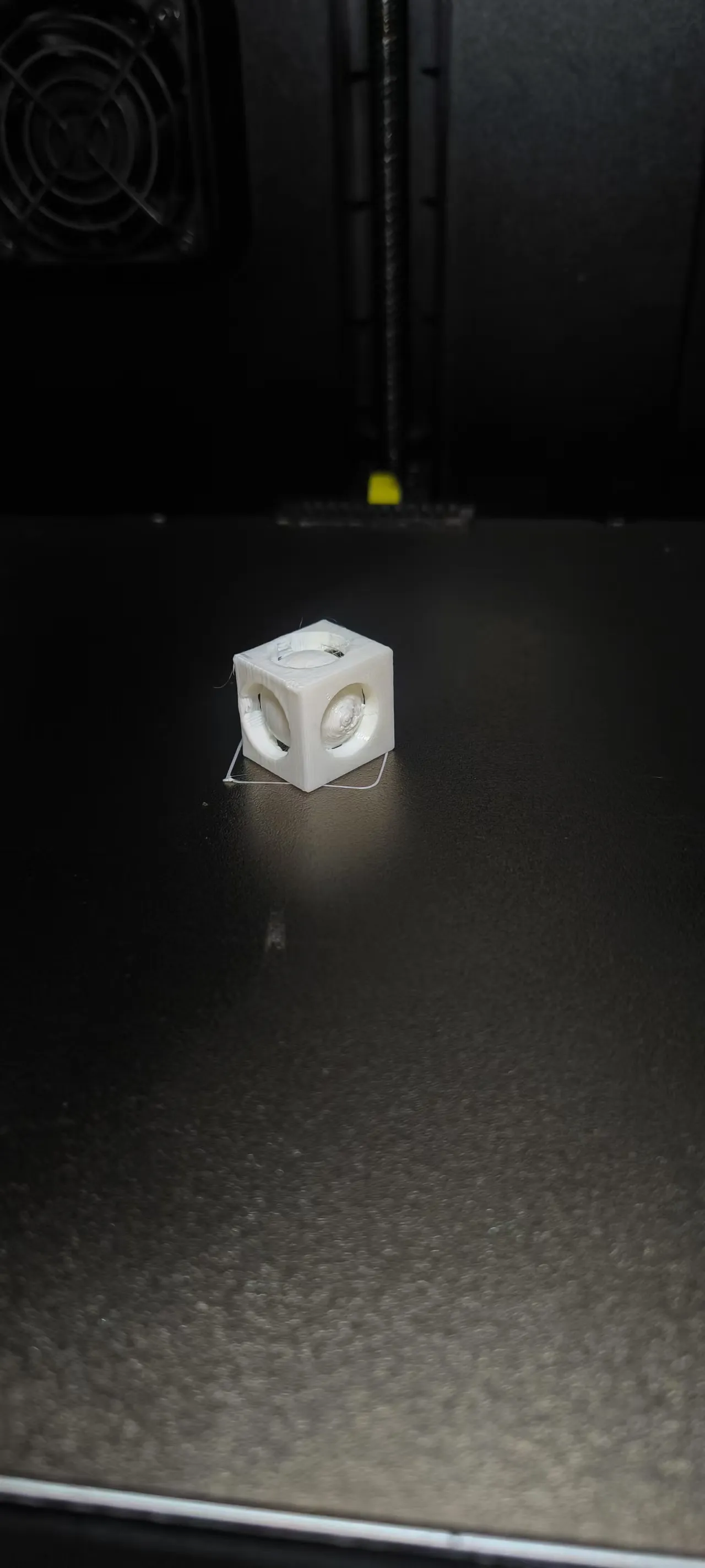 3D Printer Files | 3MF File | Test cube with sphere | Creality Cloud