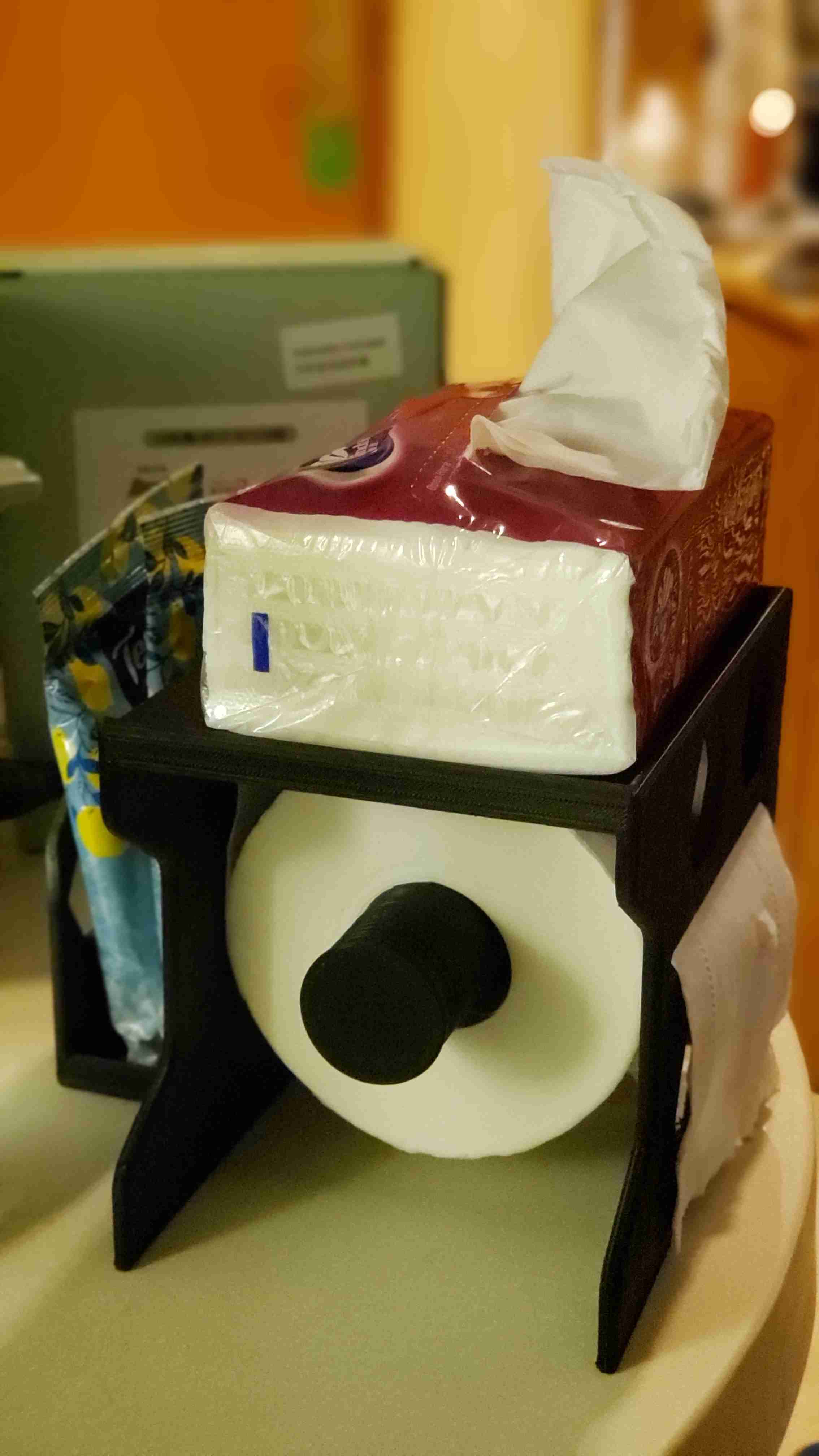 PAPER TOWER HOLDER | 3D models download | Creality Cloud