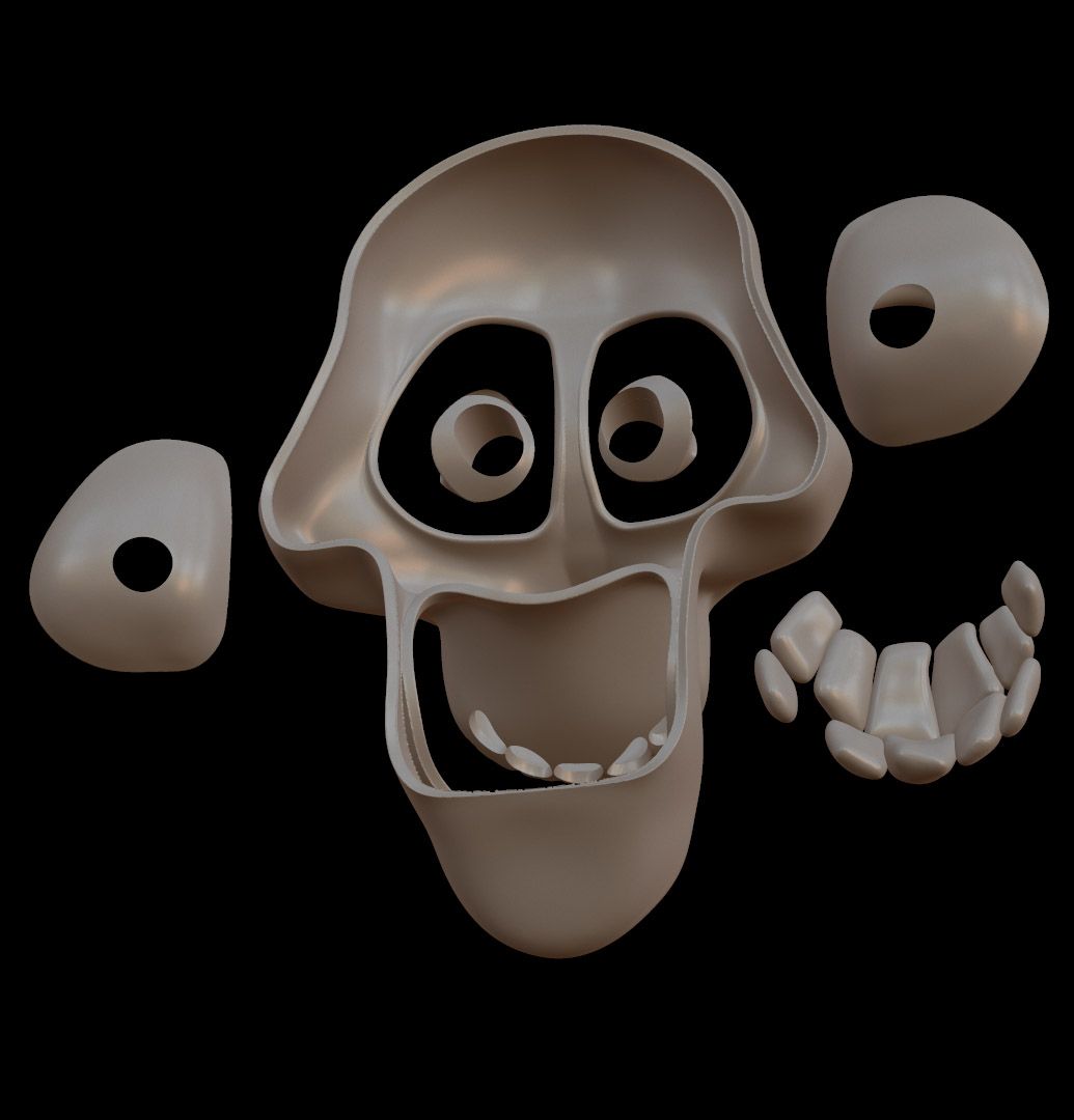 HECTOR RIVERA SKULL MASK HALLOWEEN - COCO | 3D models download ...